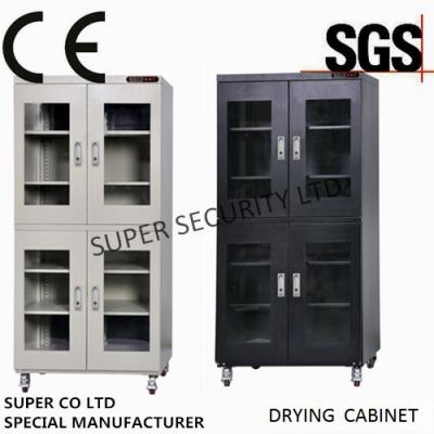 China 1436L Camera Digital Dry Cabinet Constant Humidity Dehumidification Box 4 Doors 5 Shelves for sale