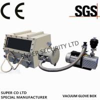 China VGB780-4 Stainless Steel Laboratory Glove Box 780×650×900mm with Siemens PLC Control for Semiconductor Processing for sale