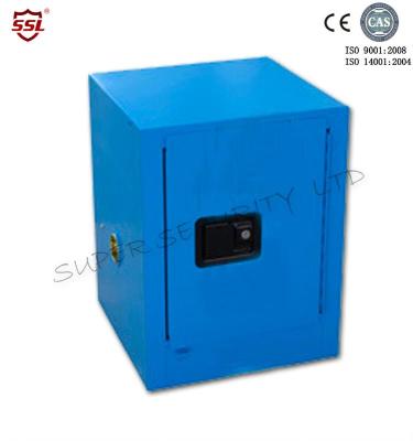 China Cold-Steel ST12 Vertical Chemical Fireproof Storage Cabinet 45 Gal 1650x1090x460mm for Hydrochloric Acid for sale