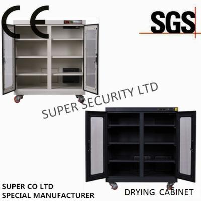 China Industrial Auto Dry Cabinet 435L Capacity with Digital Honeywell Display - Double Door Stainless Steel Moisture Proof Storage for sale