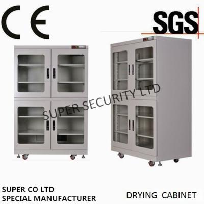 China Stainless Steel Electronic Dry Cabinet 1436L Capacity 0-10% RH Range 85V-265V LED Display for sale
