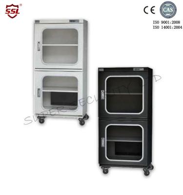 China Industrial Low Humidity Laboratory Drying Cabinet 240L Capacity with 10-20% RH Control and 63kg Shelf Loading for sale