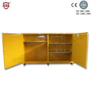 China Horizontal Flammable Storage Cabinet with 2 Manual Doors - 1650x2500x860mm Dimensions, 650kg Weight for sale