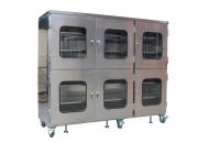 China DC814363-4LS Stainless Steel Dry Cabinet 1436L Capacity with ±3%RH Precision for SMT/BGA Component Storage for sale