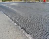 China Fiberglass Geogrid Coated Bitumen for Slope Protection Asphalt Reinforcement for sale