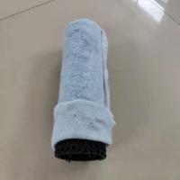 China Flexible Plastic Drainage Ditch Geotextile Wrapped Plastic Blind Ditch For Sports Field And Municipal Drainage for sale
