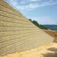China Corrosion Resistant Gabion Bags Geotextile Geobag For Slope Stabilization for sale