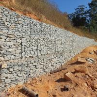China Heavy Duty UV Resistant Gabion Bags Polyethylene Riverbank Protection Geobag for sale