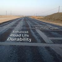 China Waterproof Asphalt Crack Tape Pavement Stress Absorbing Reinforcement Tape for sale