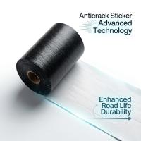 China Polymer Reinforced Asphalt Crack Tape Waterproof Pavement Joint Repair Tape for sale
