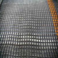 China High Strength Low Creep Asphalt Reinforcement Fiberglass Geogrid Road Construction Material for sale