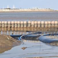 China High Strength Geotextile Dewatering Bags Dewatering Filtration Geotube Shoreline Protection for sale