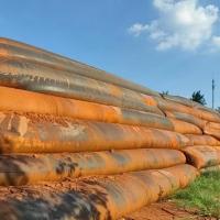 China 1m – 8m Geotextile Tubes PP Woven Fabric Geotube Dewatering High Permeability for sale