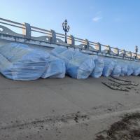 China Sludge Treatment Geotextile Tubes Woven Geotextile  Dewatering Tubes for sale