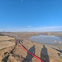 China 4M 6M Geotextile Tubes Sludge Containment  Outdoor  Geosynthetic Tubes for sale