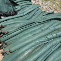 China Concrete Filled Geotextile Sandbags 650gm2 Geotextile Dewatering Tubes UV Resistance for sale