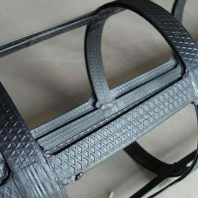China Composite  Steel Plastic Geo Grid Mesh Heavy Load Embossed Geo Grid For Gravel for sale