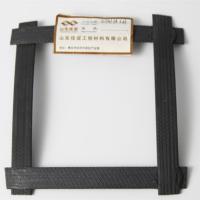 China Soil Reinforcement Steel Plastic Geogrid Low Deformation Geo Grid Driveway 2m for sale