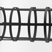 China PE Coating Steel Plastic Geogrid 50kN/M – 100kN/M Geogrid Retaining Wall for sale