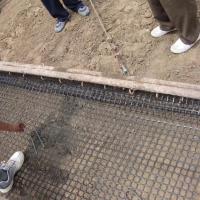 China Durable Biaxial Plastic Geogrid 50KNm Crack Prevention Polypropylene Geogrid for sale