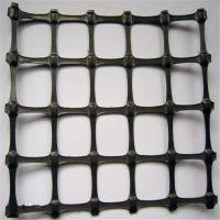 China Soil Stabilization Biaxial Plastic Geogrid 2m - 5m  Pp Biaxial Geogrid 50m for sale