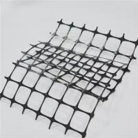 China UV Resistant Biaxial Geogrid HDPE Plastic Geogrid Soil Retention for sale