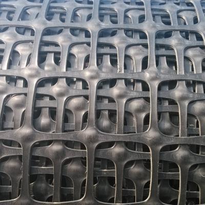 China High Strength Plastic Geogrid Polypropylene Polyethylene Pp Biaxial Geogrid for sale