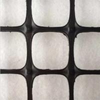 China Reinforcement Biaxial Plastic Geogrid Highway Railway Foundation Bx Geogrid for sale