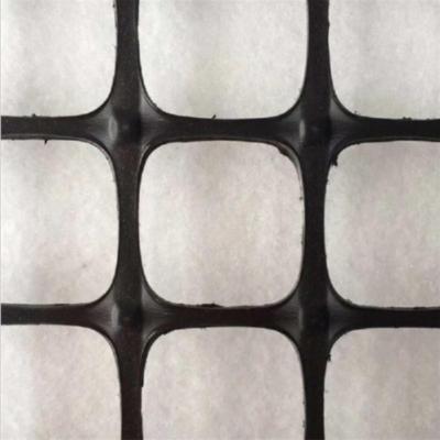 China Reinforcement Biaxial Plastic Geogrid Highway Railway Foundation Bx Geogrid for sale