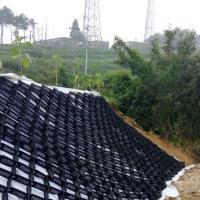China Plastic Reinforcement HDPE Geocell Solutions For Breakwater Slope Protection for sale