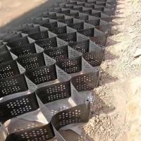 China Plastic Reinforcement HDPE Geocell Solutions For Breakwater Slope Protection for sale