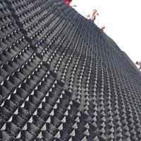China Plastic Reinforcement HDPE Geocell Solutions For Breakwater Slope Protection for sale