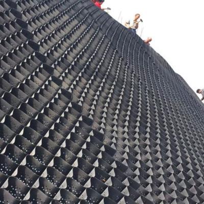 China Plastic Reinforcement HDPE Geocell Solutions For Breakwater Slope Protection for sale