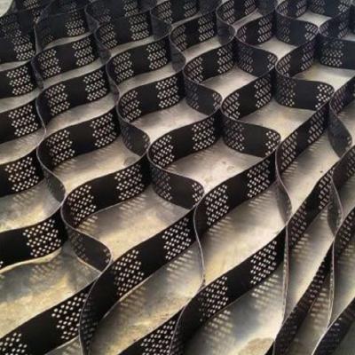 China Geocell Ground Grid Stabilizer Gravel Grid Sheds Slopes And Parking for sale
