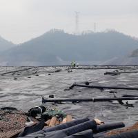 China 7kN/M  – 44 KN/M Geomembrane Types  Geomembrane Sheets 50m – 300 M for sale