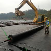 China 7kN/M  – 44 KN/M Geomembrane Types  Geomembrane Sheets 50m – 300 M for sale