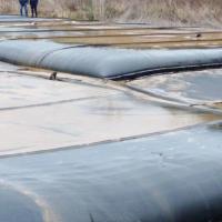China 150gsm Woven Membrane 1.5KN 2.0KN Geotextile Price for sale