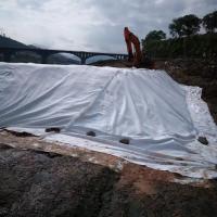 China UV Stabilized Woven Geotextile Membrane Filtration Reinforcement  PP Geotextile 2m X 100m for sale
