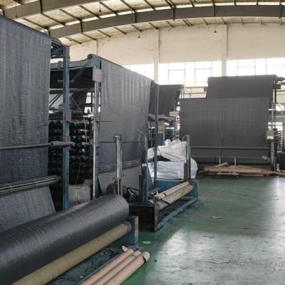 China Filtration Reinforcement Woven Monofilament Geotextile Fabric 100m 200m  Pp Geotextile for sale