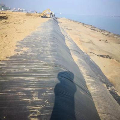 China UV Resistant Polypropylene Woven Geotextile Drainage Separation Fabric for sale