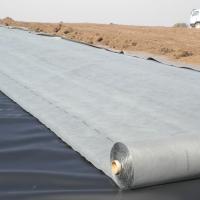 China Geotextile is a water permeable geosynthetic material made of synthetic fibers by needling or weaving Geotextile is one new material of geosynthetics The finished product is cloth like with a width for sale
