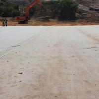 China 800gsm Non Woven Geotextile Fabric Heavy Duty  For Drainage Filtration Soil Separation for sale