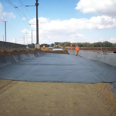 China Permeable Geotextile Fabric Under Gravel Drainage Systems Geotextile 200g 1- 9M for sale