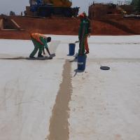 China Permeable Geotextile Fabric Under Gravel Drainage Systems Geotextile 200g 1- 9M for sale