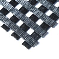China Warp Knitted PET Geogrid for sale