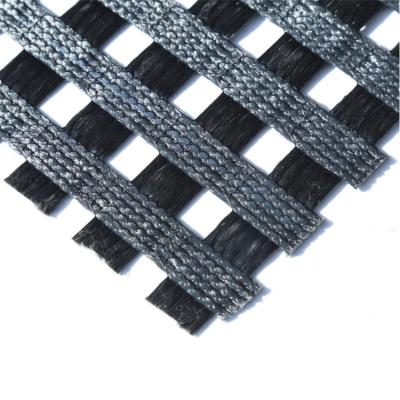 China Warp Knitted PET Geogrid for sale