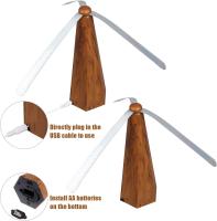 China OEM Design Manufacturer Supplier with 3 Fan Blades UV Fly Killer Summer Free Standing Fly Trap ABS Fly Repellent Fan for sale