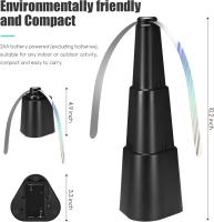 China JZ Portable Mosquito Repellent Stand Fan Electrical Fly Repellent Fan Usb Charge Fly Catcher Fan for sale