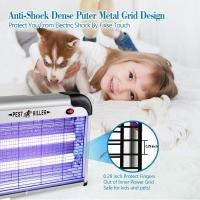 China JZ Original 20w Aluminum Electric Fly Catcher  Insest Killing  Pest Control Bug Zapper Mosquitoes Killer Lamp for Indoor for sale