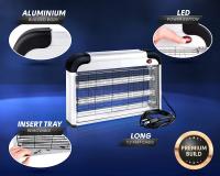 China JZ Original 20w Aluminum Electric Fly Catcher  Insest Killing  Pest Control Bug Zapper Mosquitoes Killer Lamp for Indoor for sale
